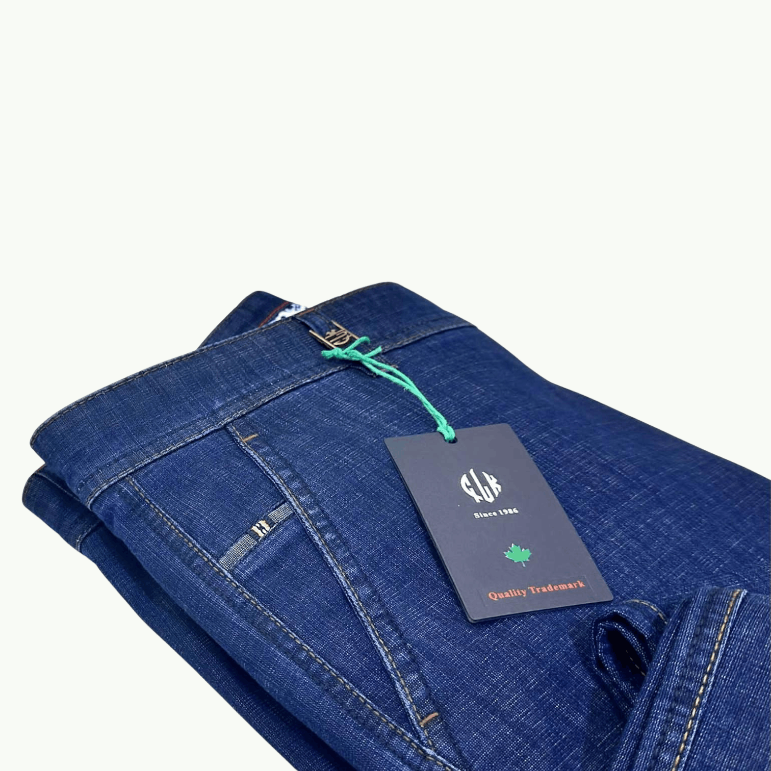 CLK Classic Blue Jeans with Lycra | Lightweight Summer Denim
